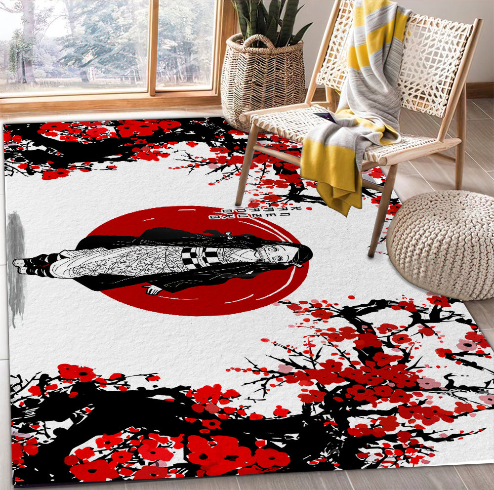 Nezuko Demon Slayer Japan Style Carpet Rug Home Room Decor