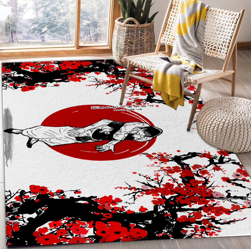 Toji Jujutsu Kaisen Japan Style Carpet Rug Home Room Decor