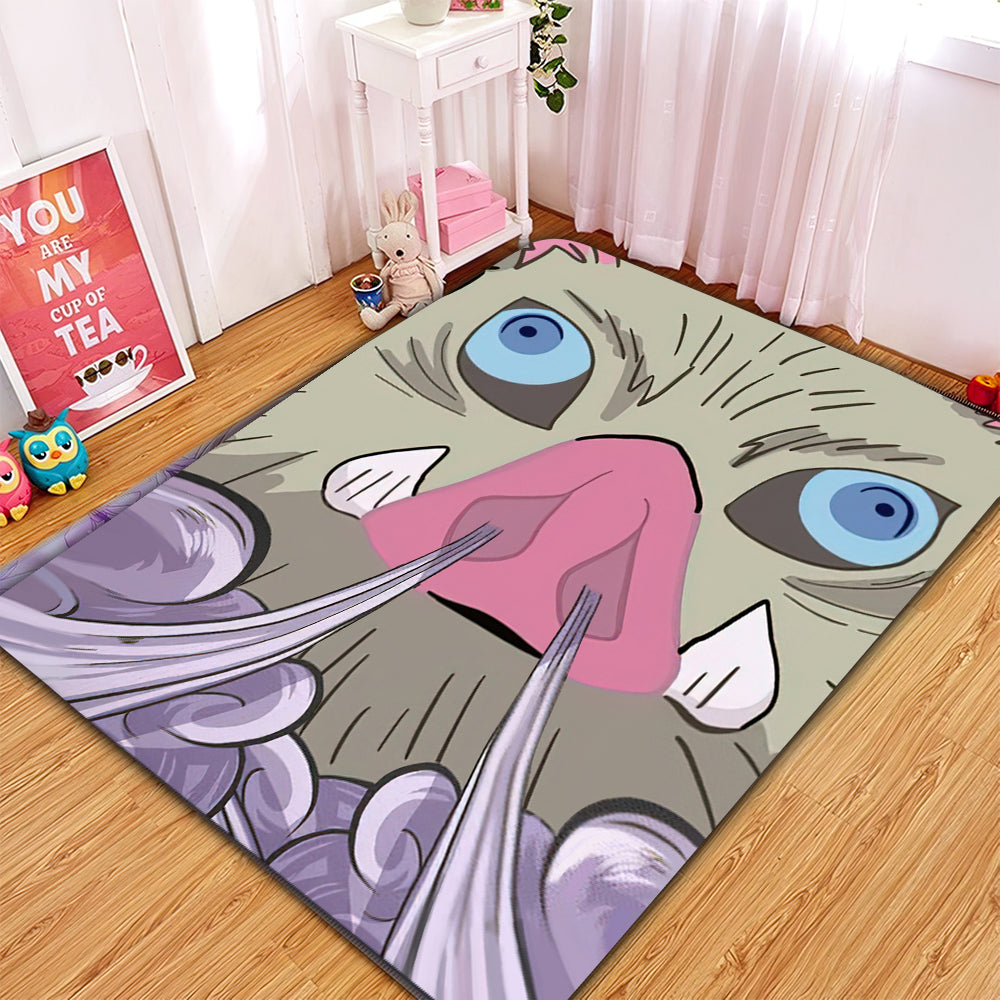 Inosuke Demon Slayer Rectangular Area Rug