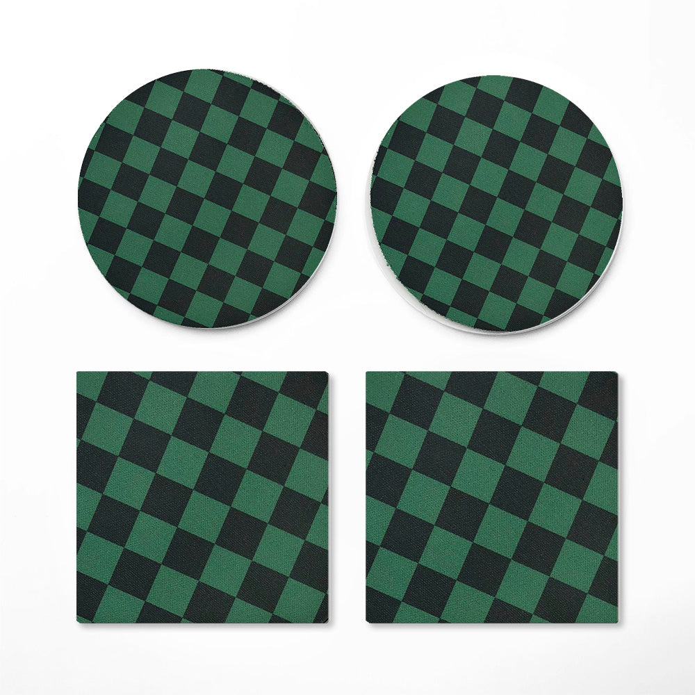 Demon Slayer Tanjiro Ceramic Drink Coasters