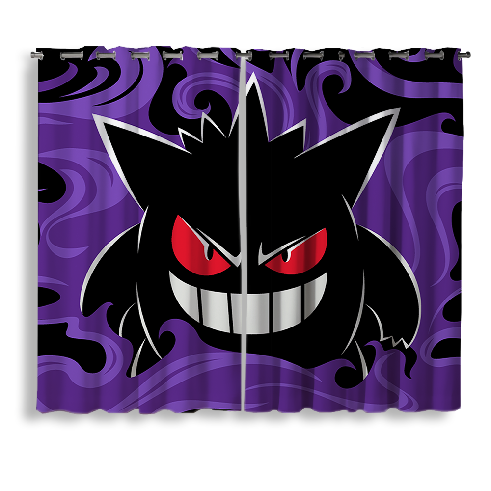 Gengar Window Curtain