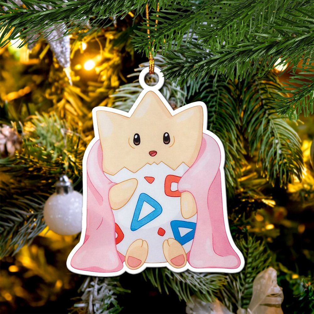 Togepi Mica Ornament Perfect Gift For Holiday