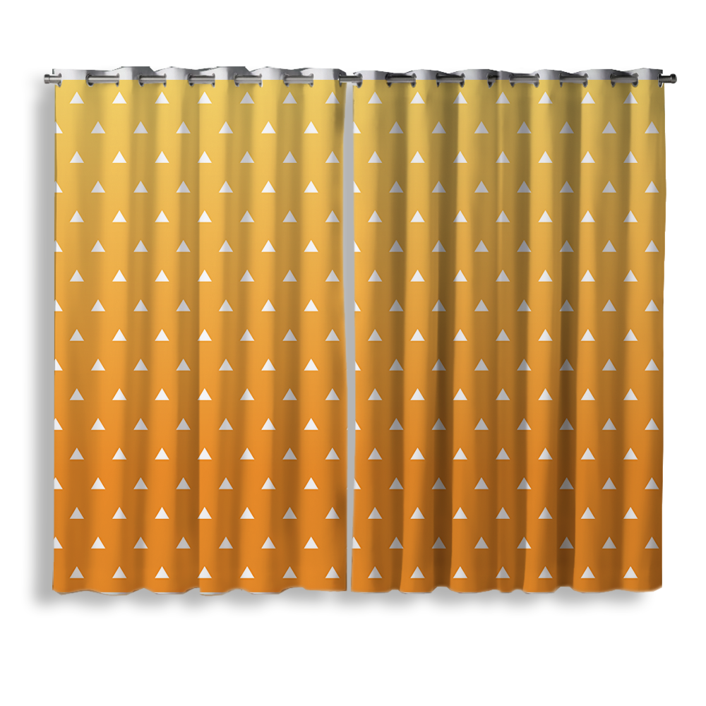 Zenitsu Classic Thunder Pattern Demon Slayer Kimetsu No Yaiba Anime Wi