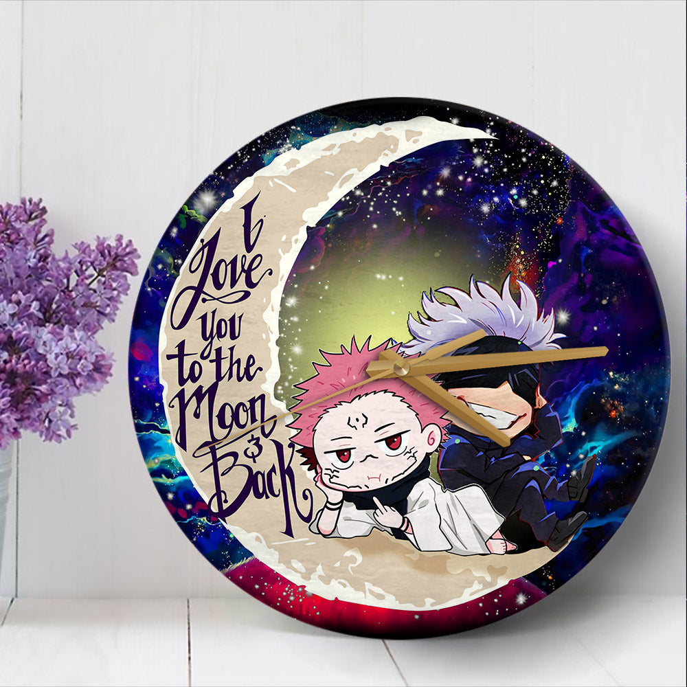 Jujutsu Kaisen Gojo Sakuna Chibi Anime Love You To The Moon Galaxy Woo