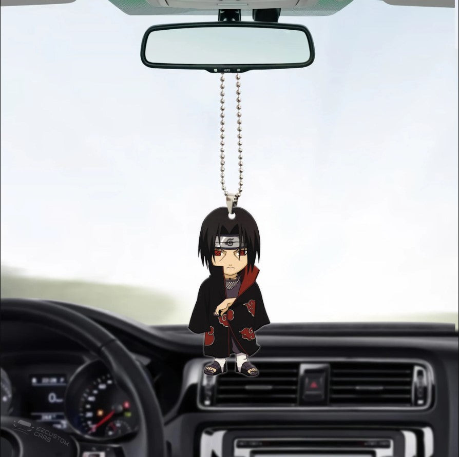 Akatsuki Itachi Uchiha Car Ornament Custom Car Accessories Decorations