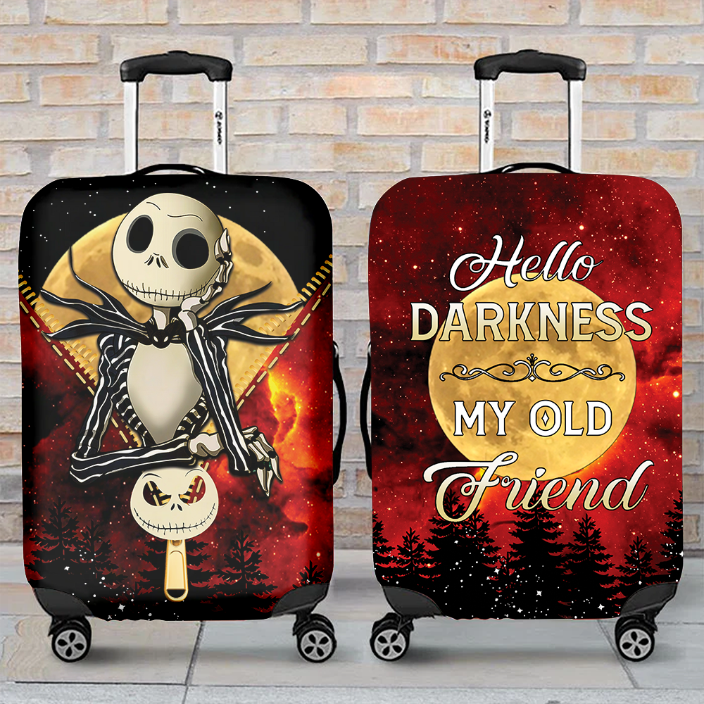 Jack Nightmare Before Christmas Darkness Luggage Cover Suitcase Protec
