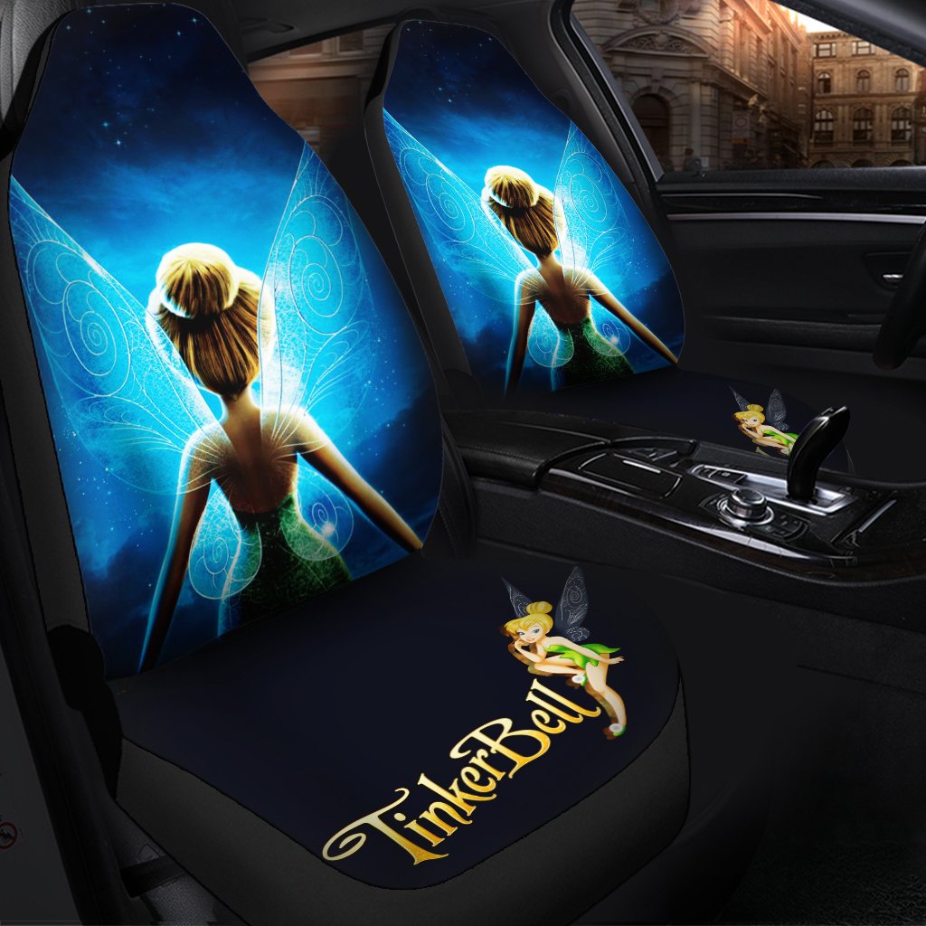 Tinker Bell Premium Custom Car Seat Covers Decor Protectors