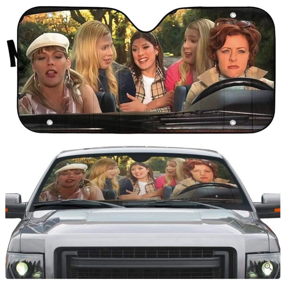 White Chicks Custom Car Auto Sun Shades Windshield Accessories Decor G