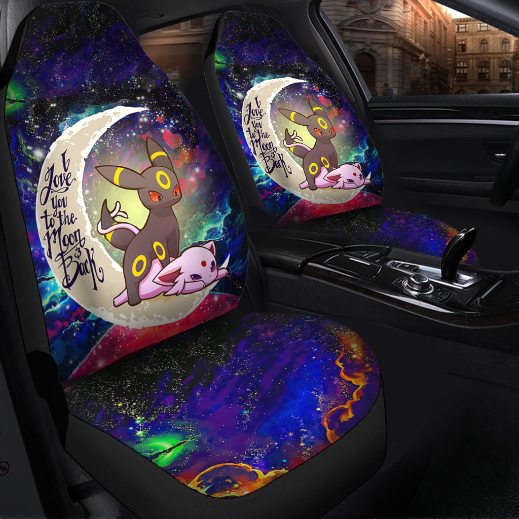 Umbreon Espeon Eevee Evolution Love You To The Moon Galaxy Car Seat Co