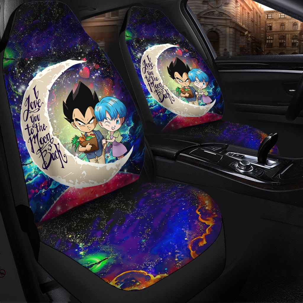 Vegeta And Bulma Dragon Ball Love You To The Moon Galaxy Premium Custo