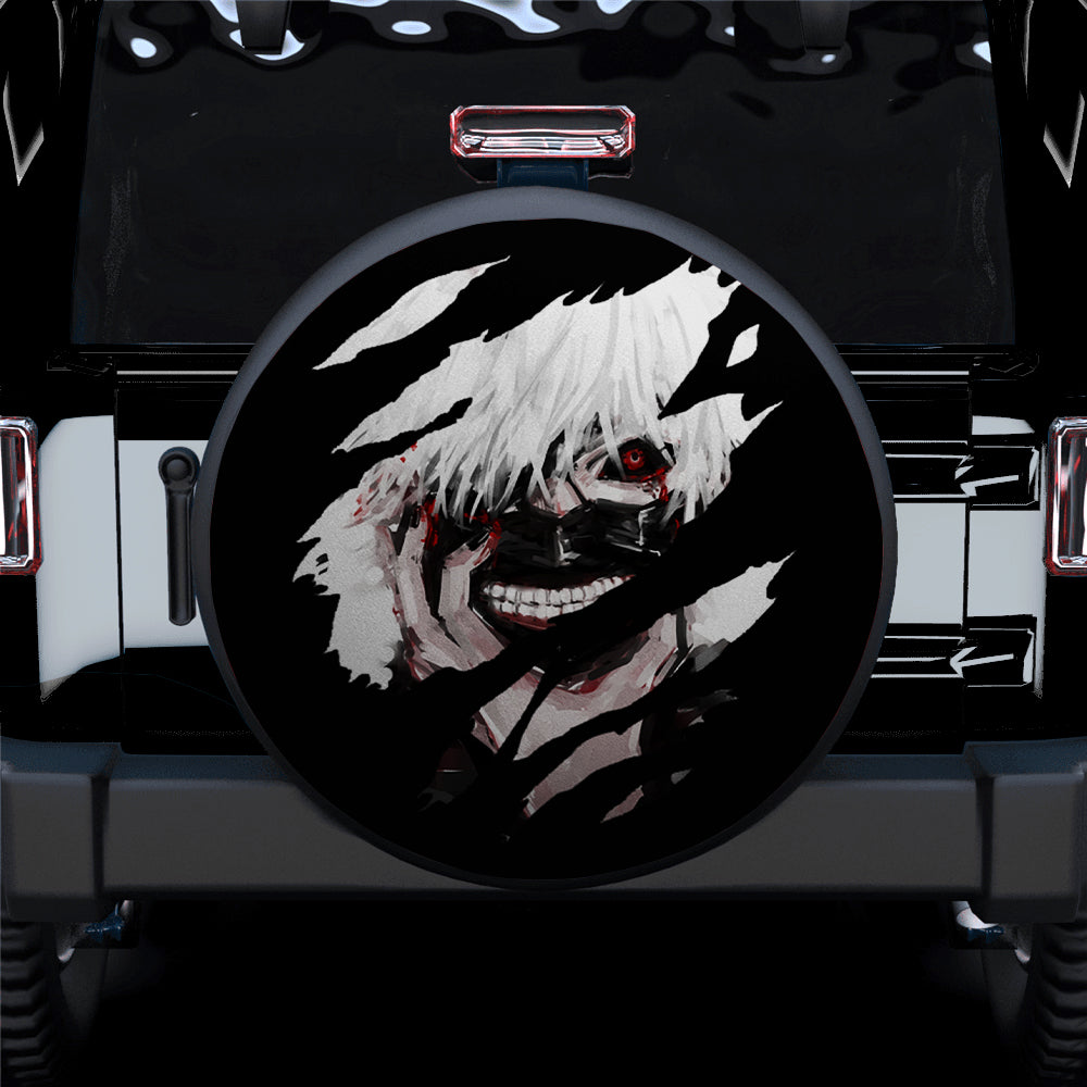Kaneki Ken Tokyo Ghoul Anime Car Spare Tire Covers Gift For Campers