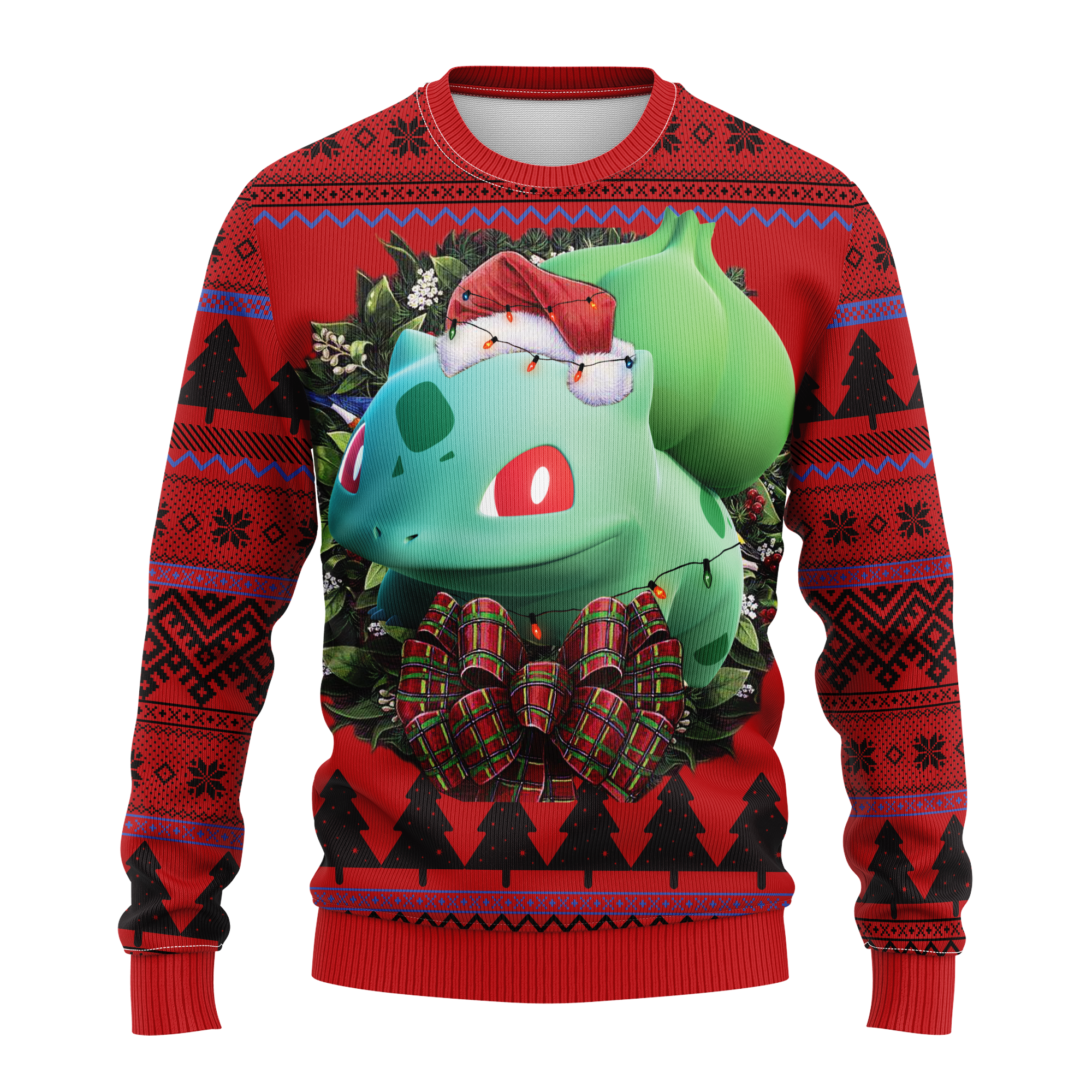 Bulbasaur Noel Mc Ugly Christmas Sweater Thanksgiving Gift