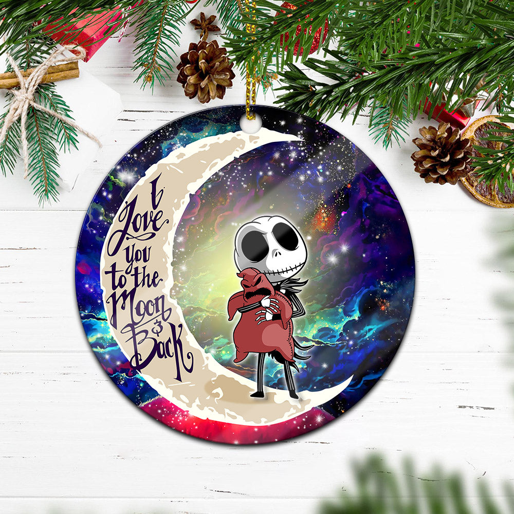 Jack Skellington Nightmare Before Christmas Love You To The Moon Galax