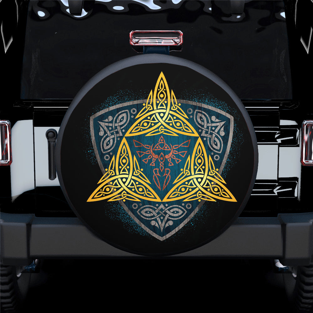 Legend Of Zelda Imgur Interlaced Triforce Spare Tire Covers Gift For C