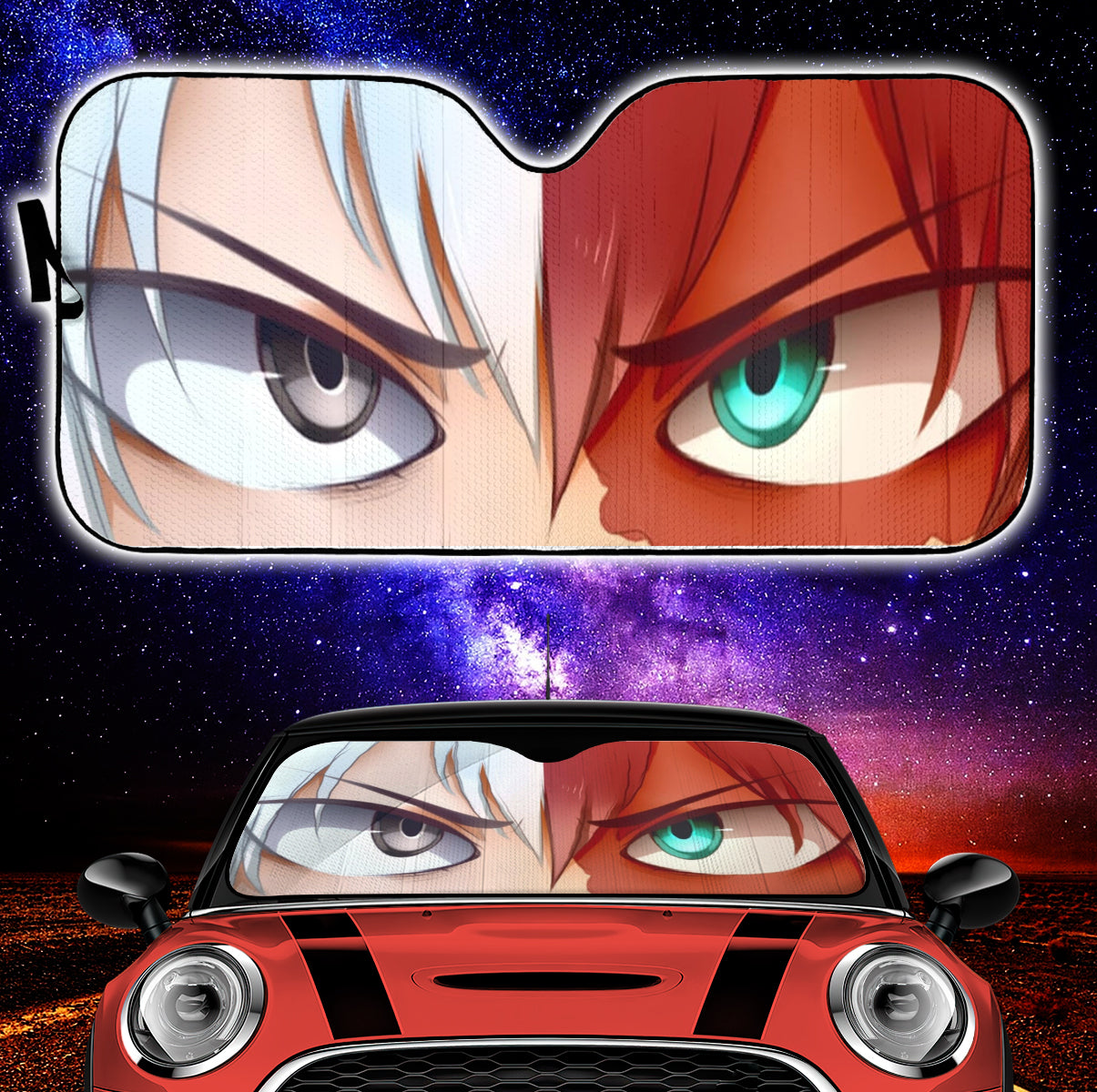 My Hero Academia Car Auto Sun Shades