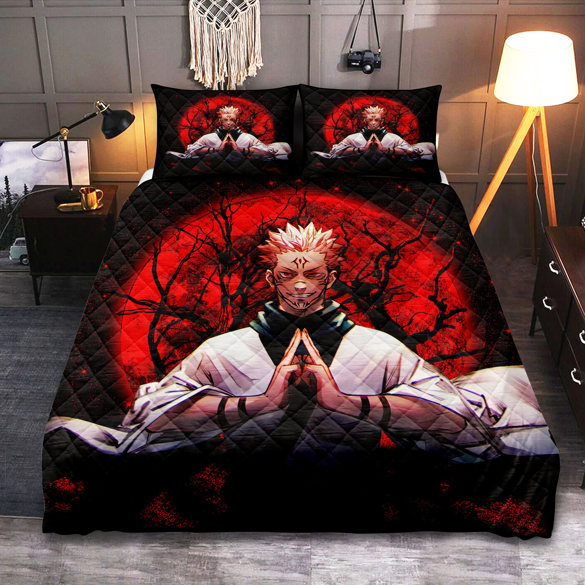 Sukuna Moonlight Quilt Bed Sets