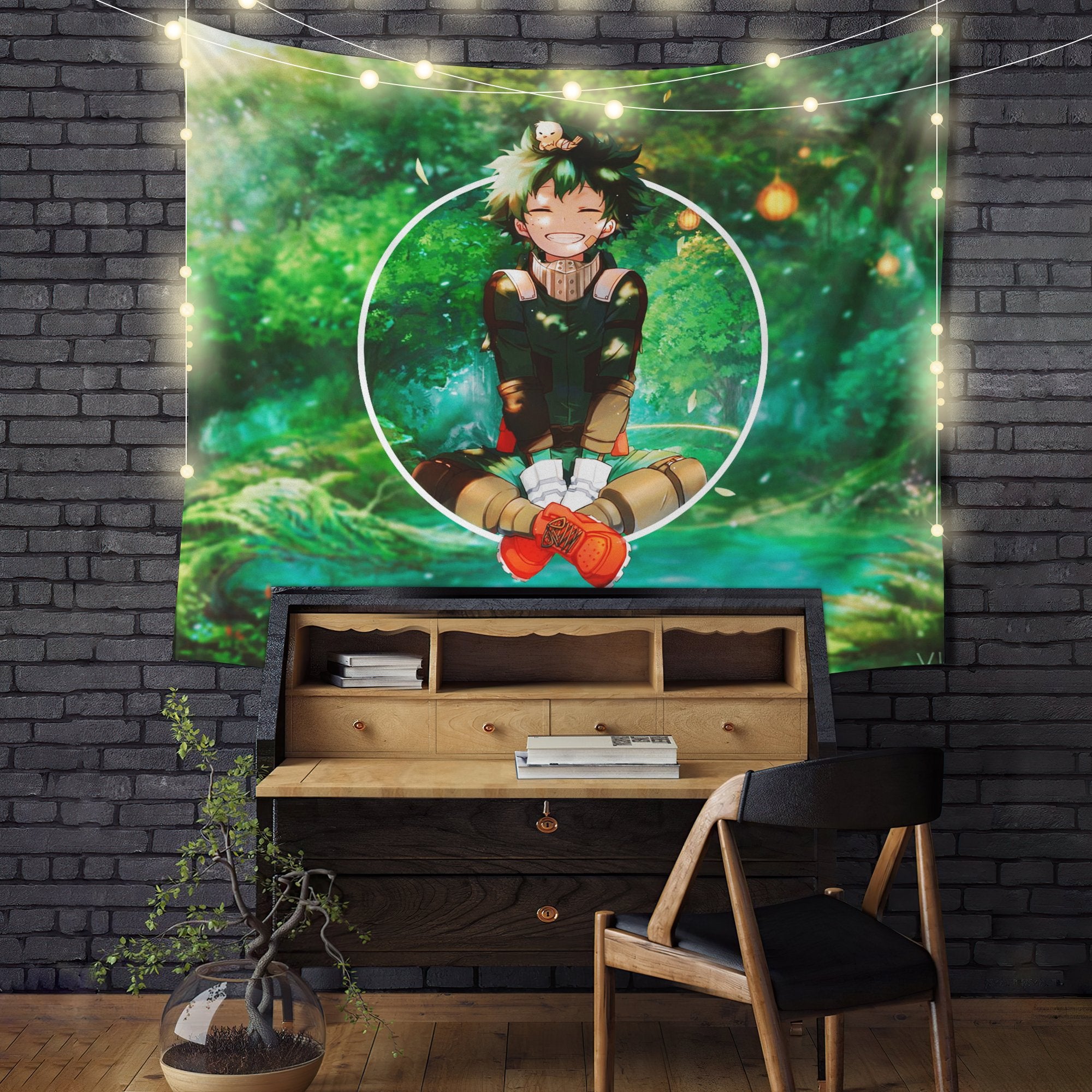 Deku Boku No Hero Academia Anime Tapestry Room Decor