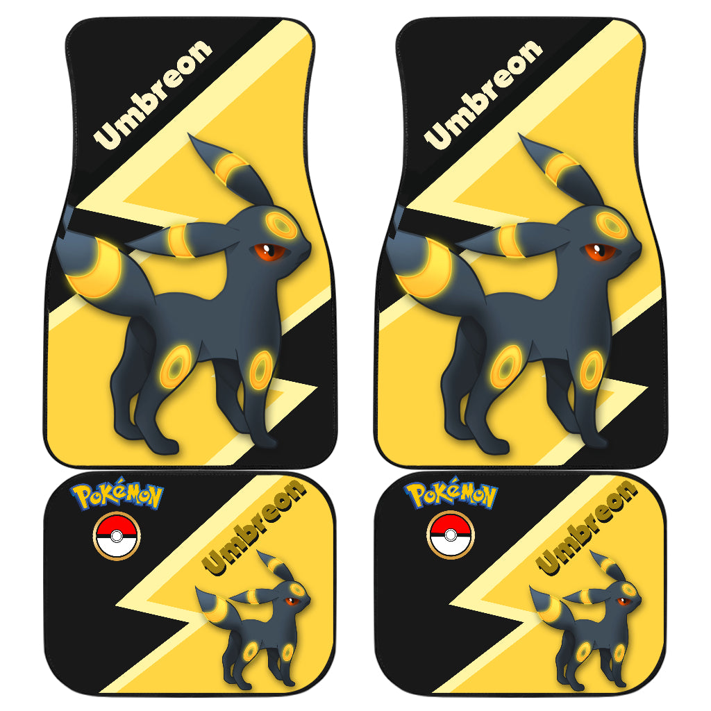 Umbreon Pokemon Car Floor Mats Car Accessories
