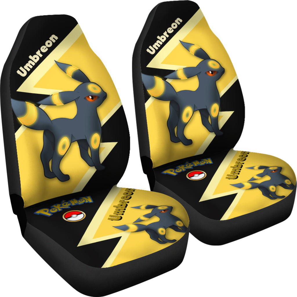 Umbreon Eevee Evolution Pokemon Premium Custom Car Seat Covers Decor P