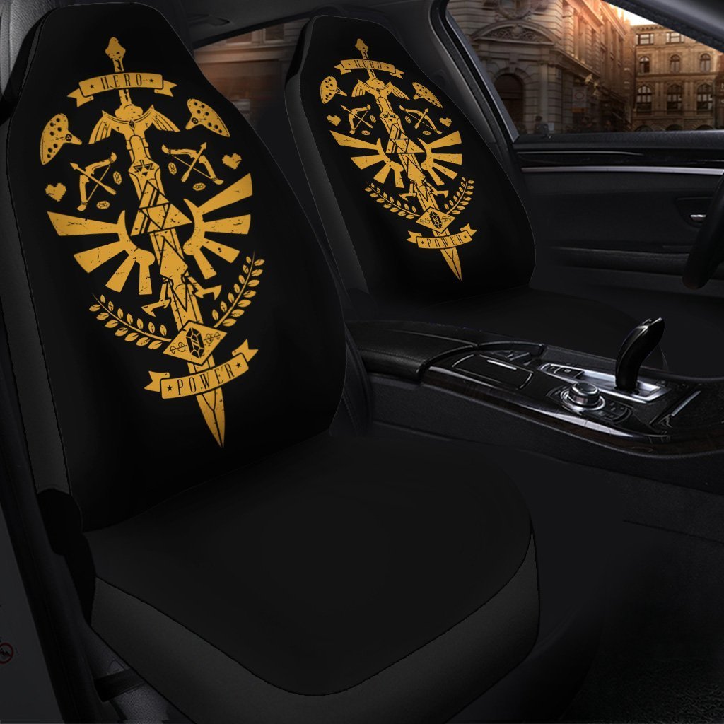Game Heroes Zelda Sword Car Seat Cover