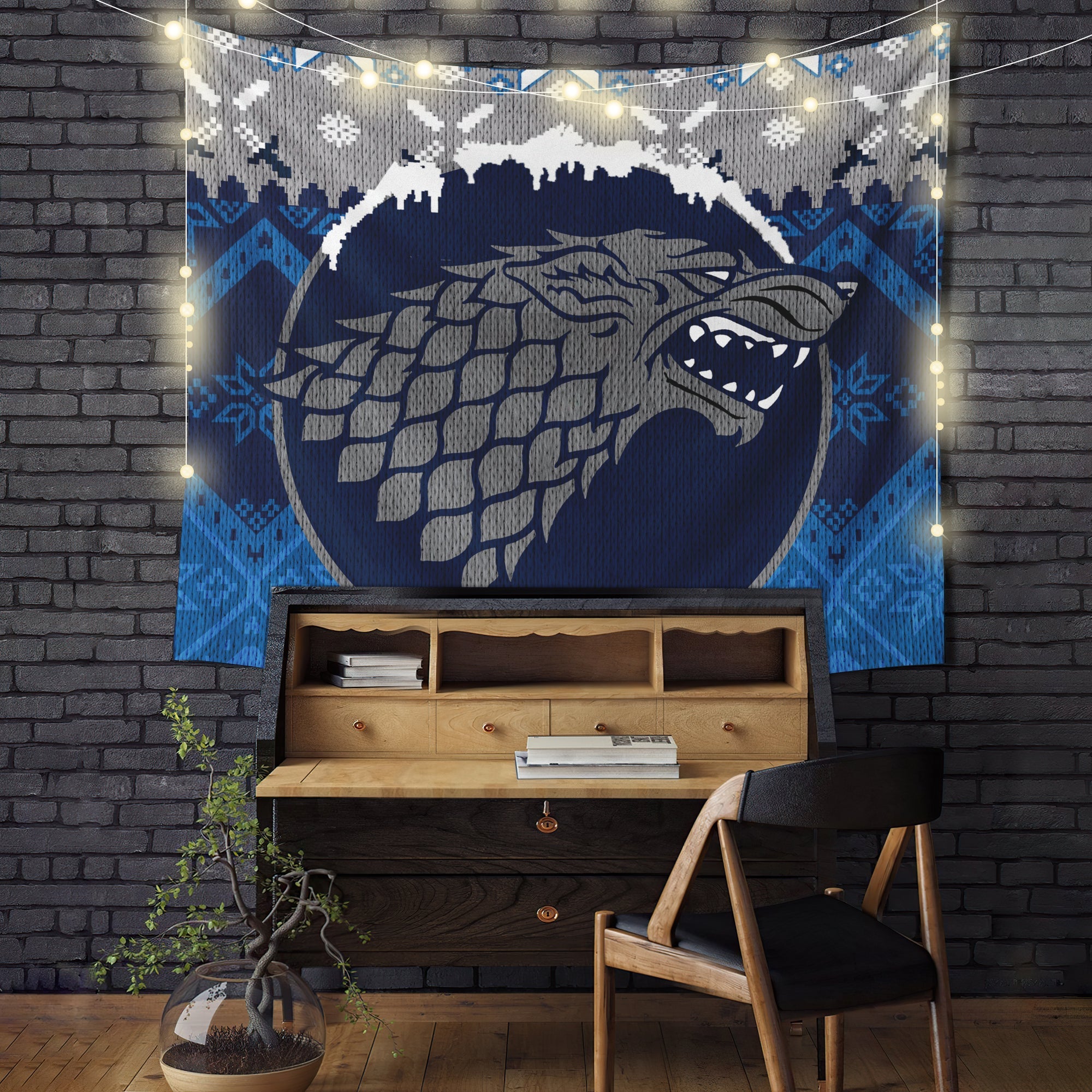 Game Of Thrones Stark Family Tapestry Room Decor