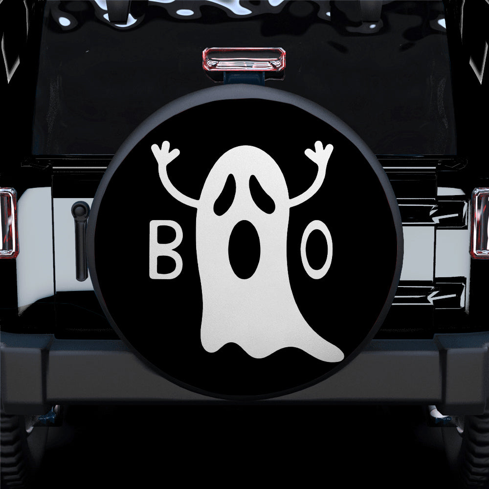 Ghost Boo Car Spare Tire Covers Gift For Campers