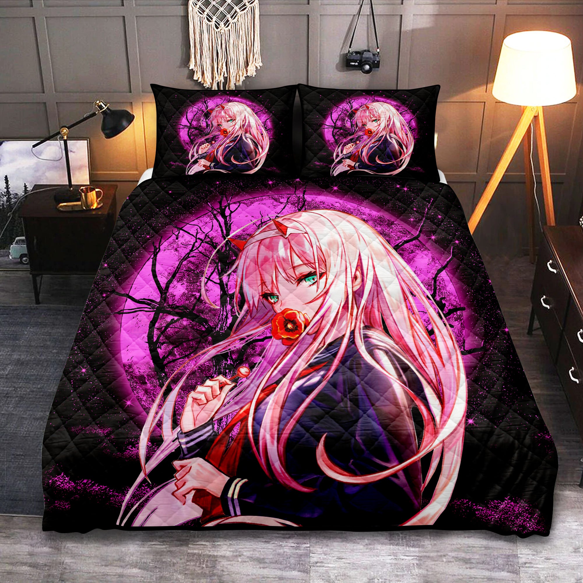 Zero Two Moonlight Quilt Bed Sets